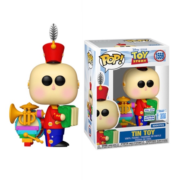 Disney | Toys | Disney Wondercon Toy Story Tin Toy Limited Edition 500 ...